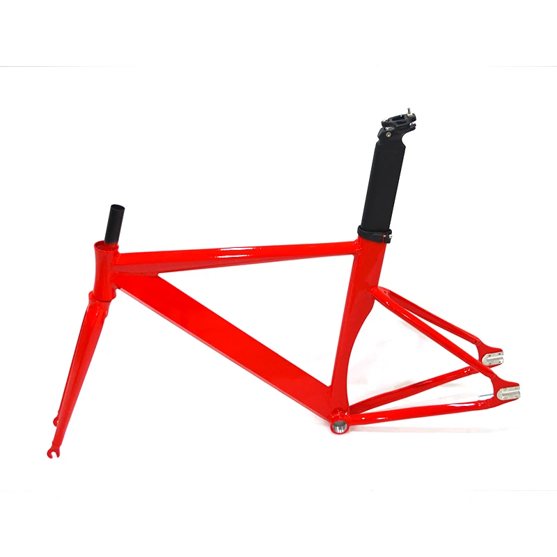 Fixie-Bike-Aluminum-Alloy-Frame-Set-Single-Speed-Frameset-Bicycle-Fork ...