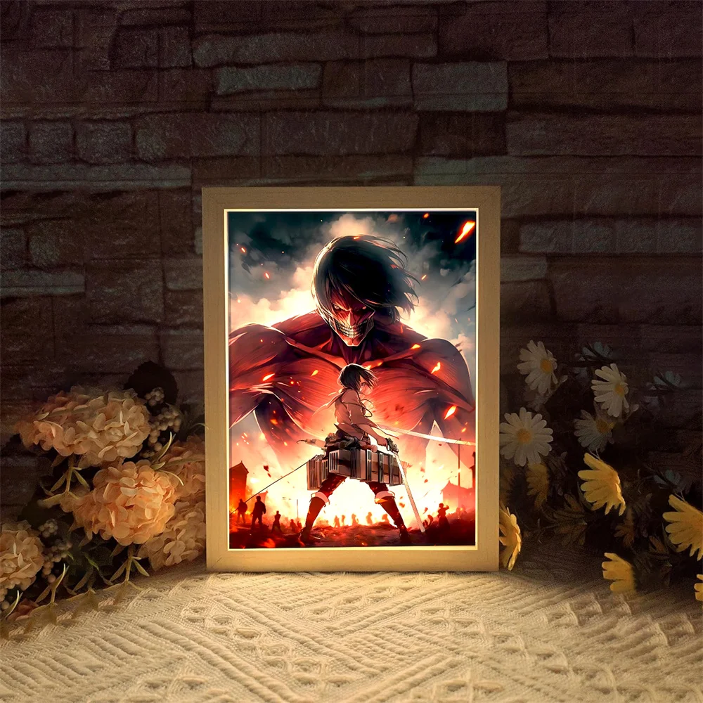 Anime-Attack-on-Titan-Light-Painting-Interior-Room-Wall-Decor-Home ...