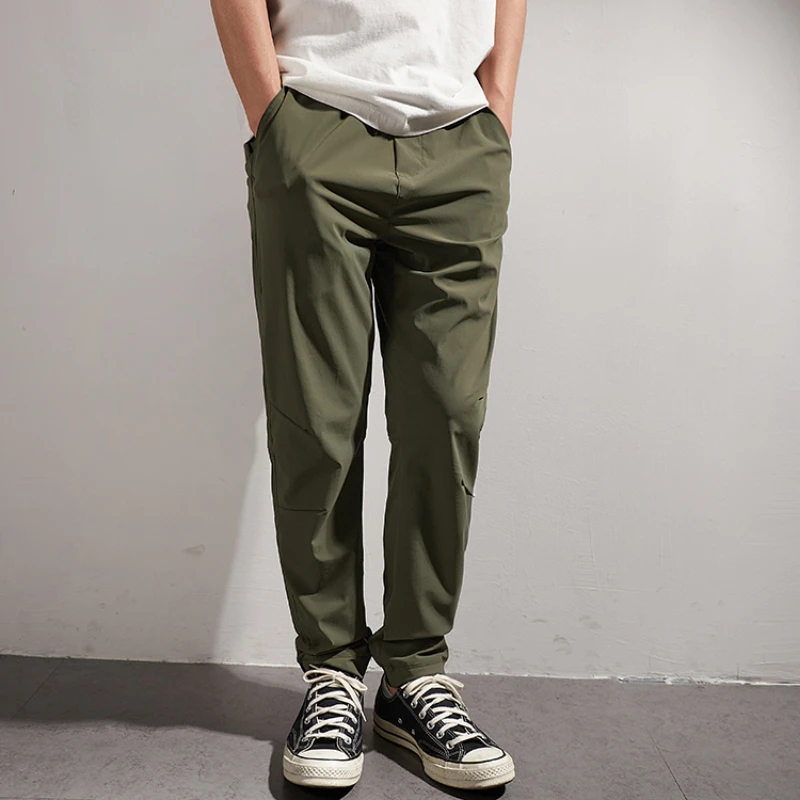 Ultra-thin-Smooth-Quick-drying-and-Self-cultivation-Slacks-with-Elastic ...
