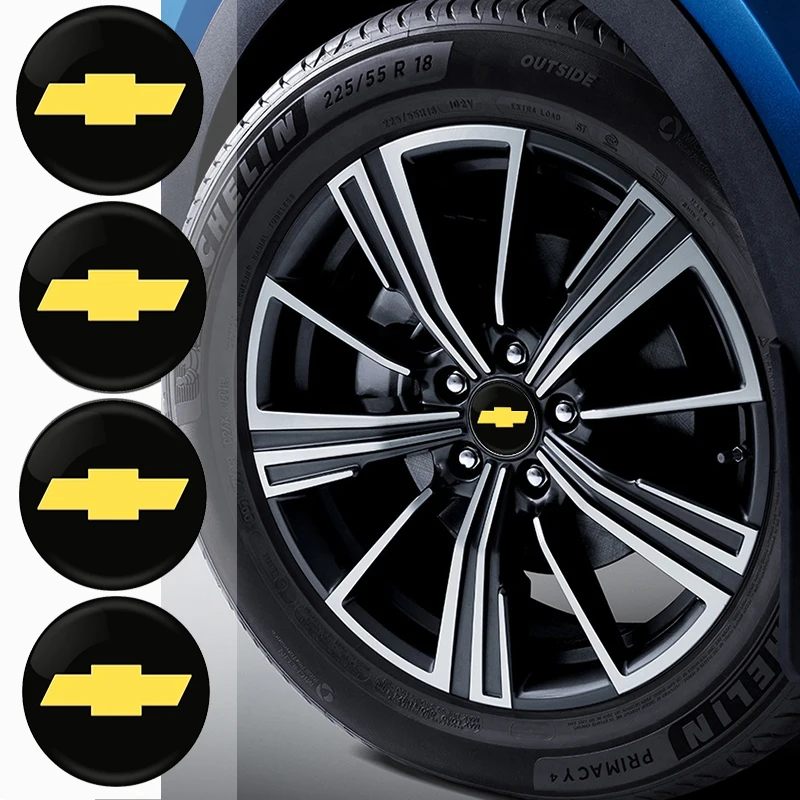 56mm-Car-Wheel-Center-Decal-Hub-Sticker-For-Chevrolet-Logo-Lacetti-Aveo ...