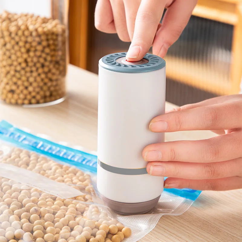 Household-Vacuum-Food-Packaging-Machine-Food-Compressionvacuum-Sealer ...