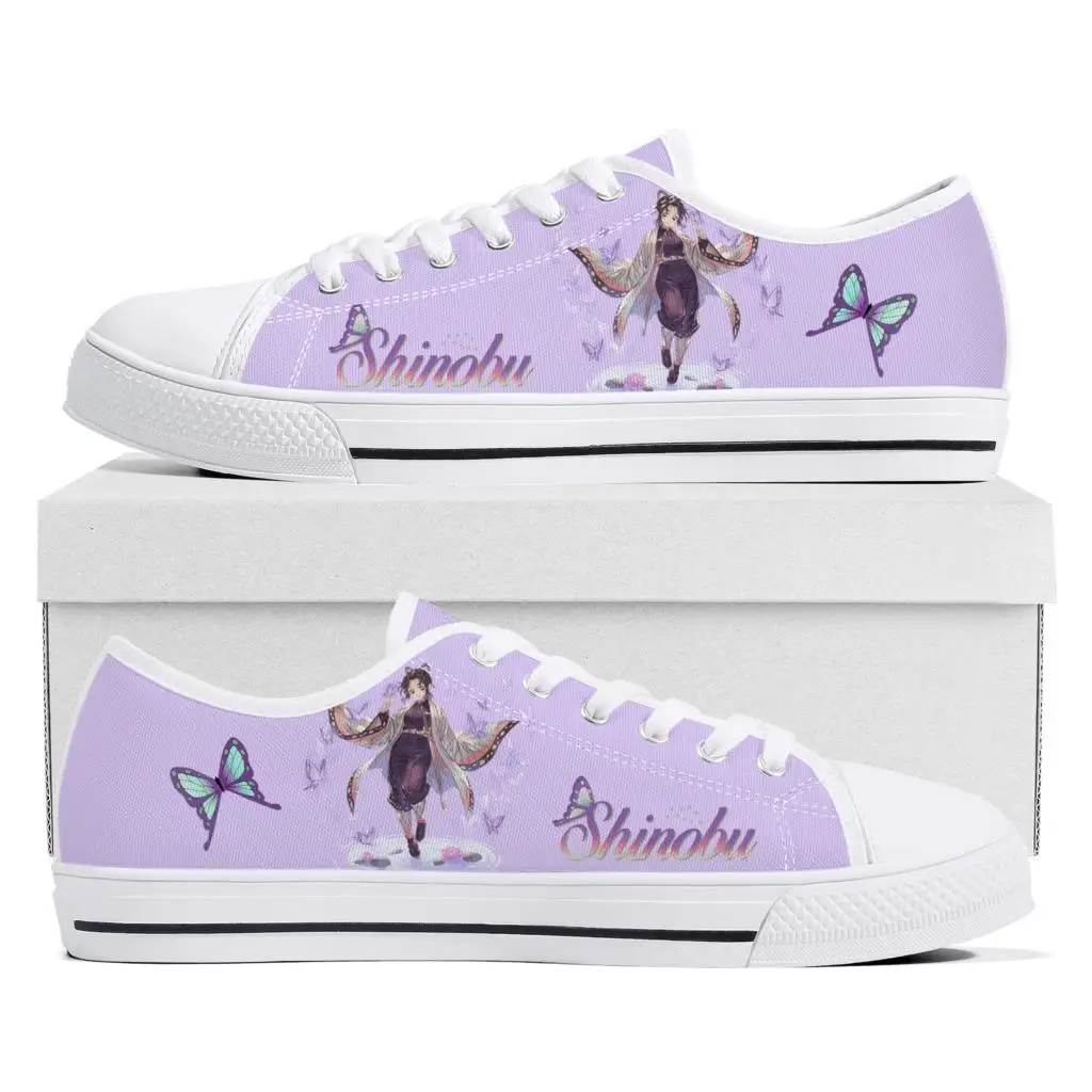 Shinobu-Kocho-Bug-Pillar-Insect-Anime-Demon-Slayer-Low-Top-Sneakers ...