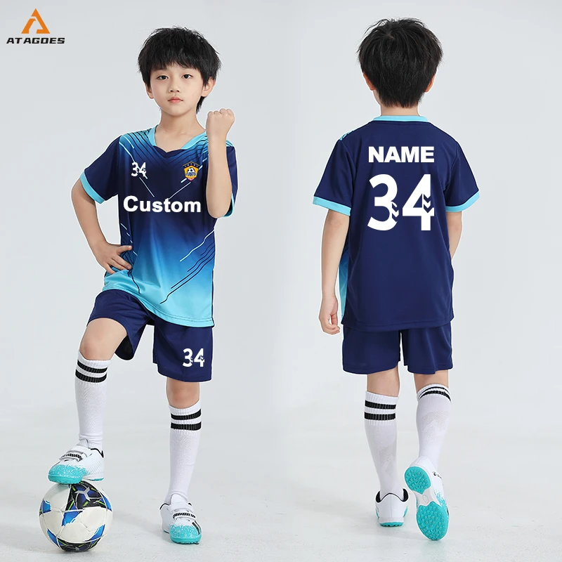Wholesale Child Soccer Jerseys Sets Boys Girls Football Shirts ...