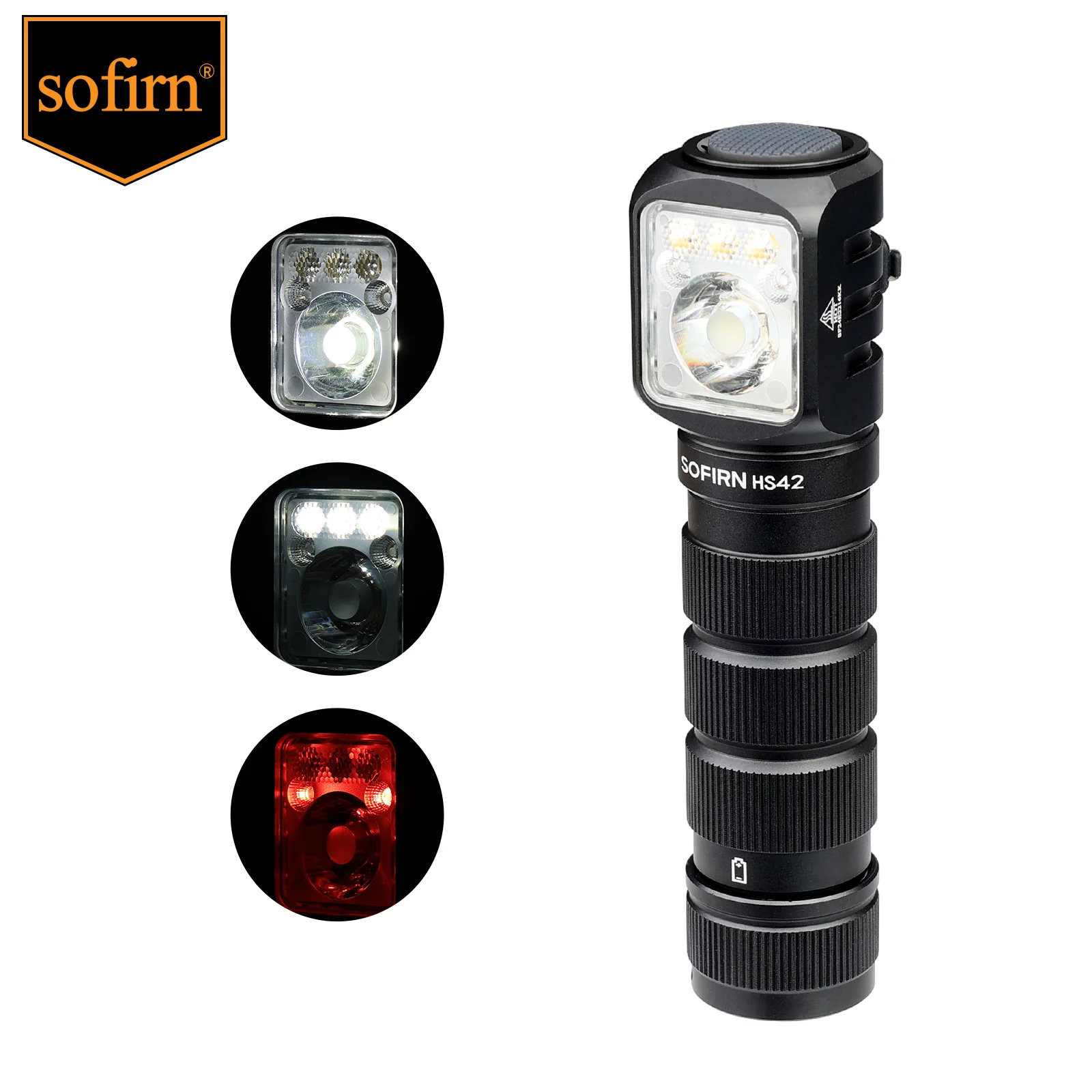 SOFIRN-HS42-2100lm-6000K-Multi-light-Sources-Headlamp-SST40-LED-Red ...