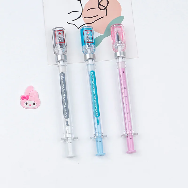 Creative-Novelty-Syringe-Peculiar-Shape-Cute-Stationery-0-5-Mm-School ...