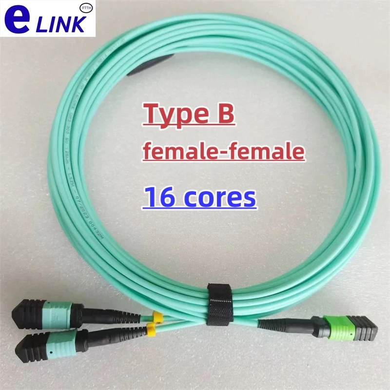 16-cores-MPO-splitter-1x2-fiber-optic-jumper-TYPE-B-female-to-female-3m ...