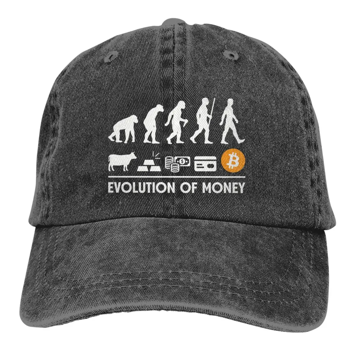 Bitcoin-Evolution-Of-Money-Baseball-Cap-Bitcon-Vintage-Dad-Hats-Men ...
