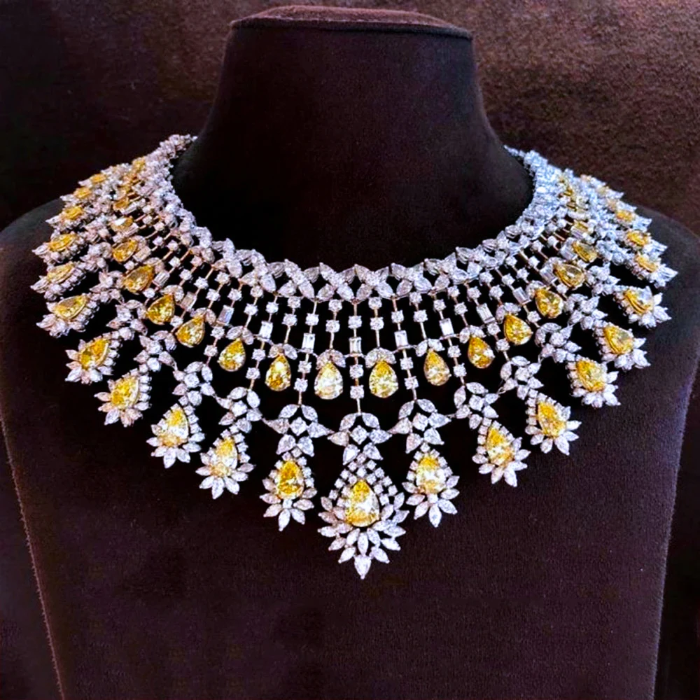 missvikki-DUBAI-4pcs-Bridal-Zirconia-Necklace-earring-Sets-For-Women ...