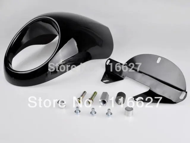 Cowl Visor Headlight Mask Front Fairing Fly Screen Flyscreen For Harley ...
