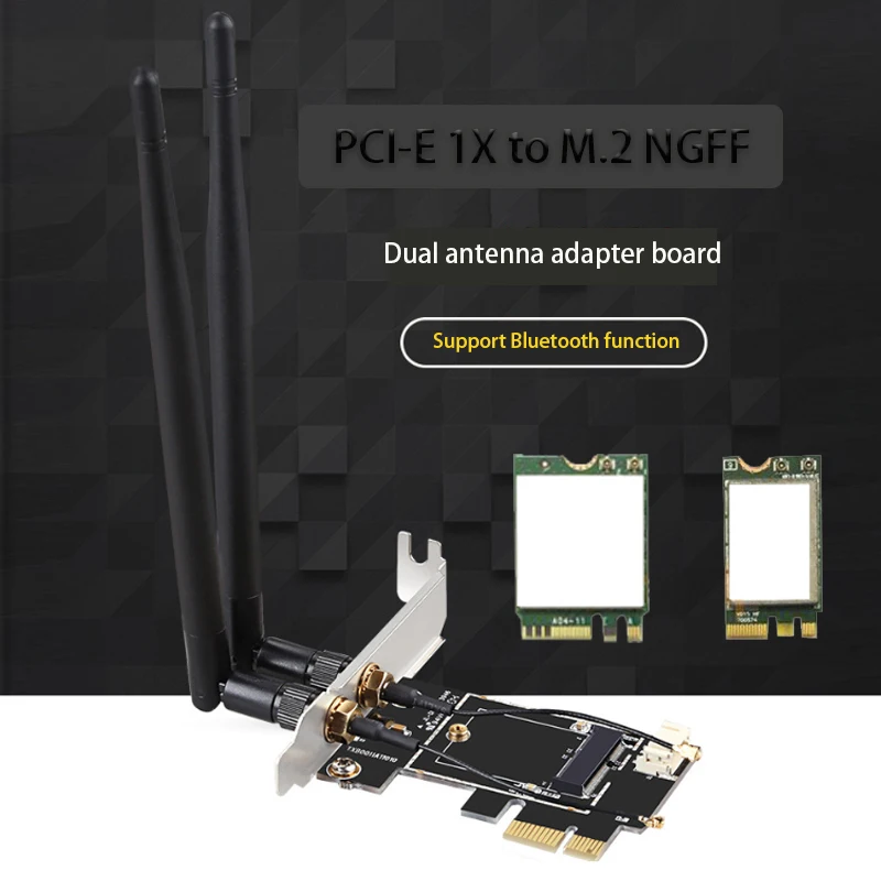 Riser-card-pci-express-gaming-adaptive-Dual-antenna-adapter-board ...