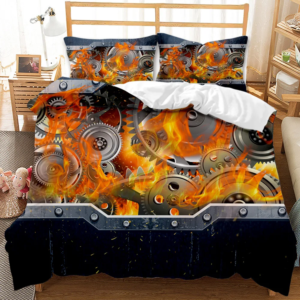 Steampunk Bedding Set