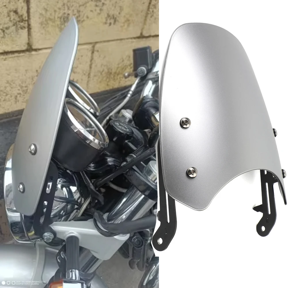 For Royal Enfield Interceptor 650 Windscreen Windshield Wind Deflector ...