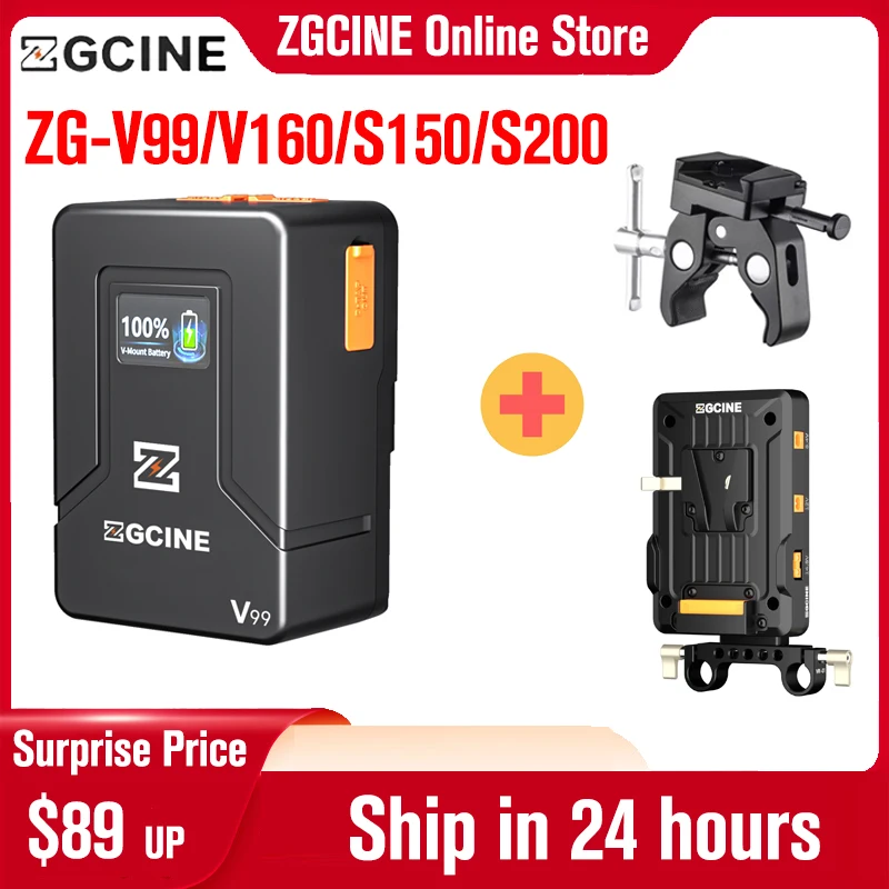 Bateria-de-L-tio-ZGCINE-V-Lock-Bateria-de-Montagem-Banco-de-Pot-ncia ...