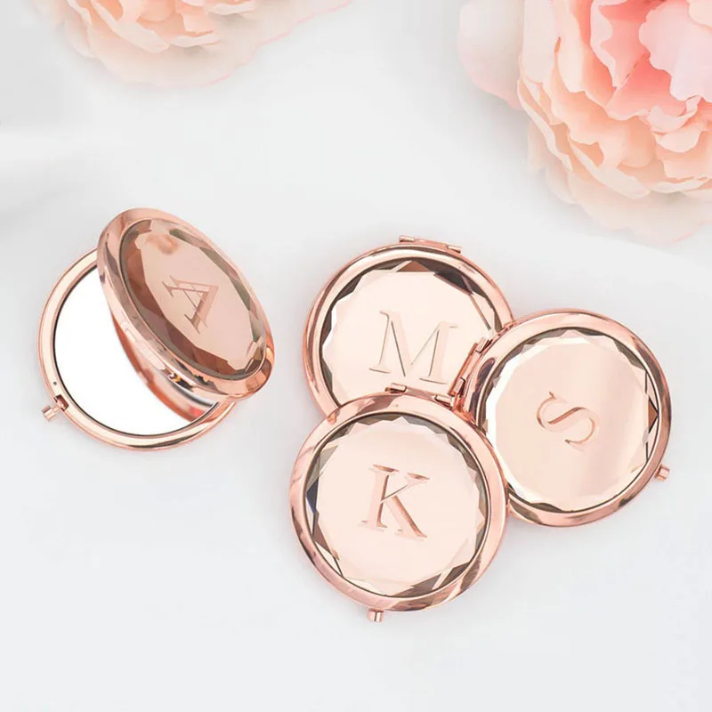 Decorative mirrors Personalized Bride Compact pocket mirror for women ...