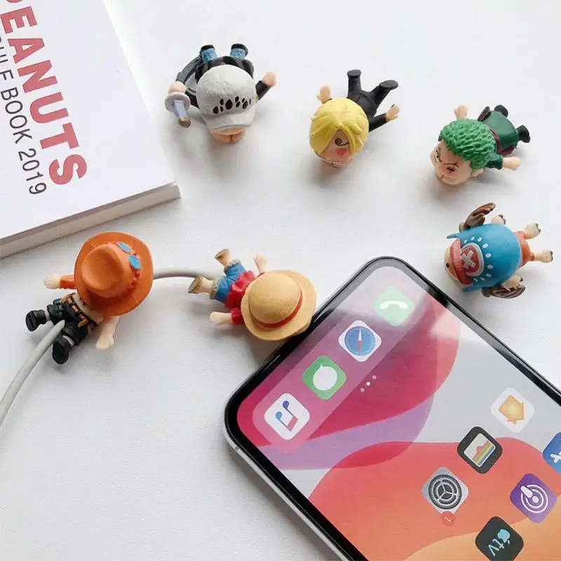 Anime-One-Piece-USB-Cable-Bites-Figures-Luffy-Zoro-Data-Cable-Phone ...
