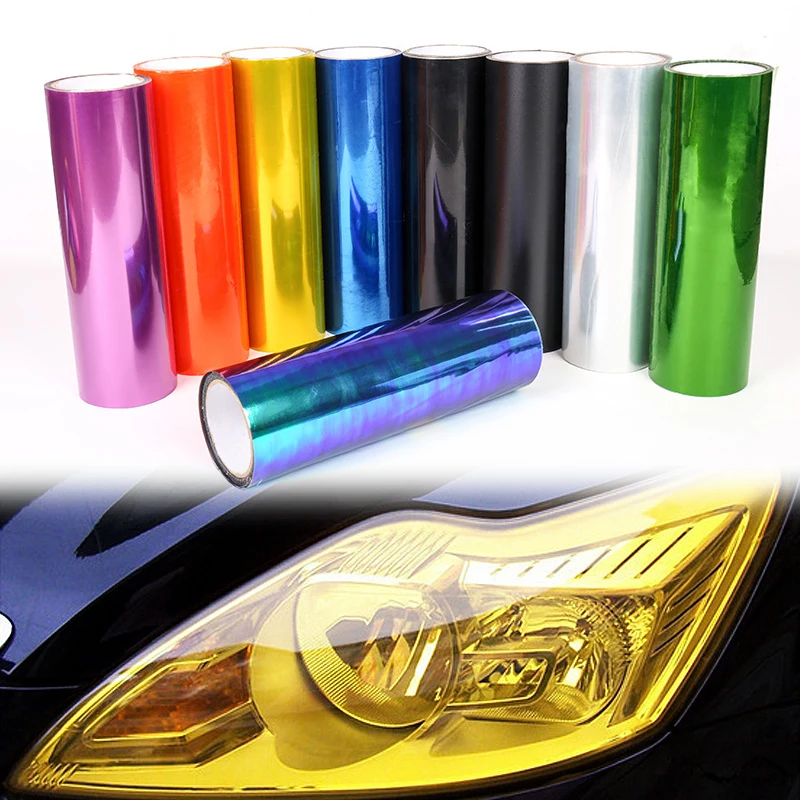 30x60cm-Colorful-Car-Stickers-Car-Headlight-Taillight-Vinyl-Sticker ...