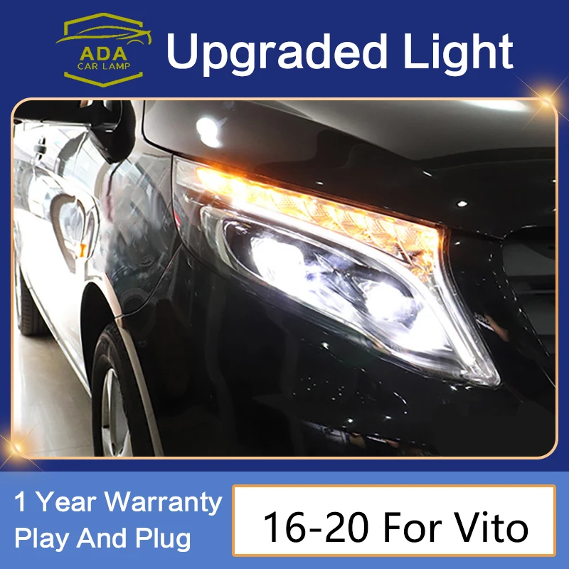 Auto Lamp Voor Benz Vito W447 2013 2019 Hoofd Lamp Mistlampen ...