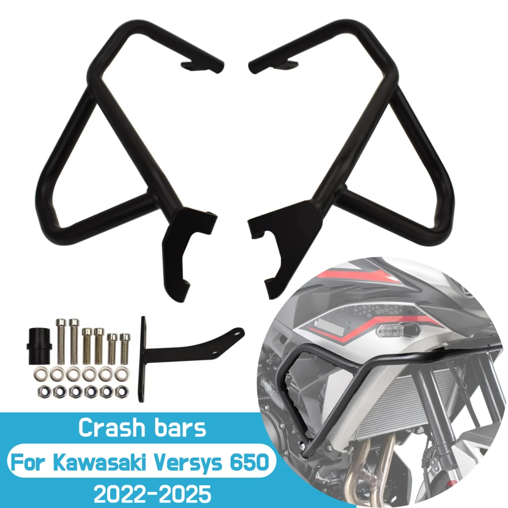 For Kawasaki Versys 650 2022-2025 2024 Versys650 Crash Bars Engine ...