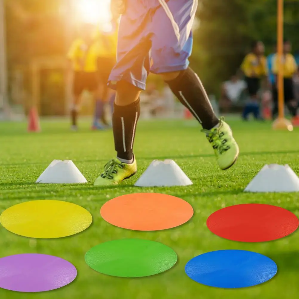 12Pcs-Spot-Markers-Flat-Field-Cones-Bright-Color-Flexible-Slip ...