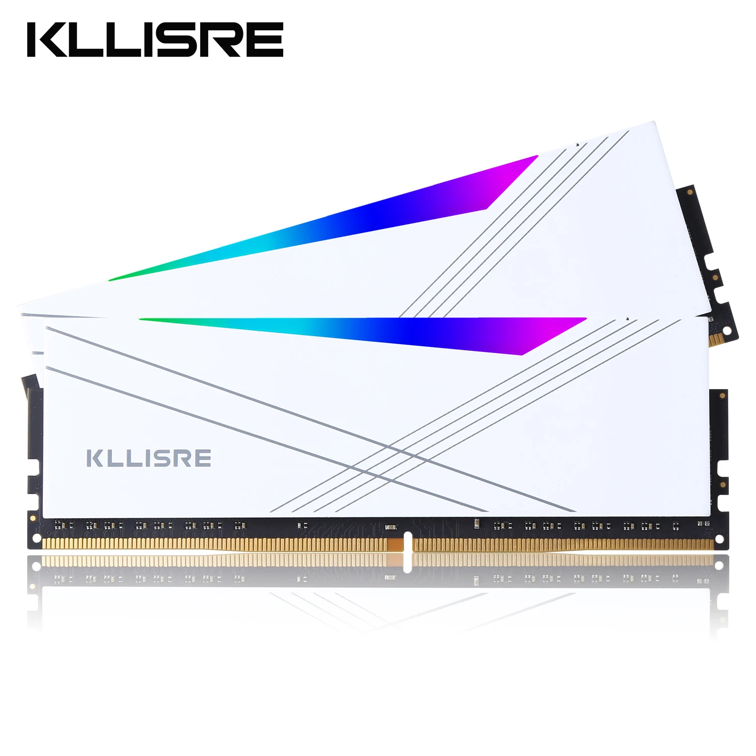 Kllisre memoria RAM RGB DDR4 8GBx2 16GBx2, 3200MHz, PC4 25600, 1,35 V ...