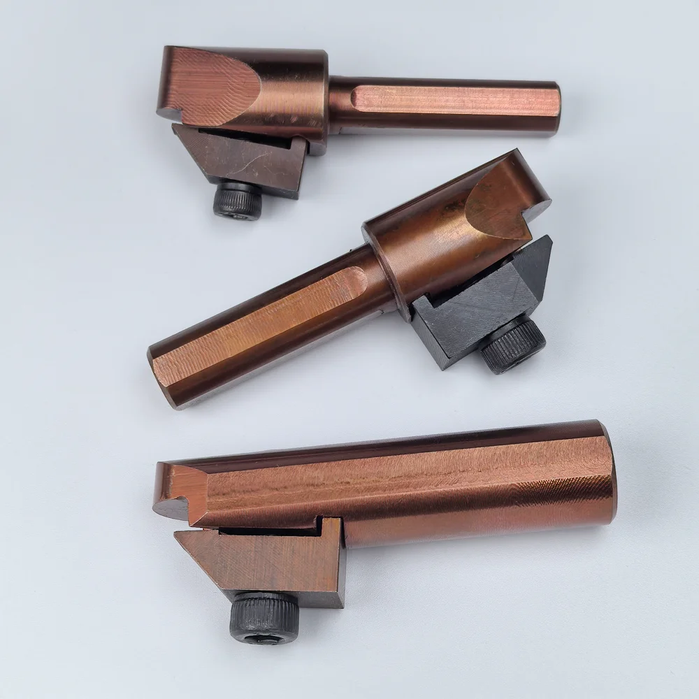 Round PCD Inserts Holder Lathe Turning Tools Diameter 10mm 12mm 16mm ...