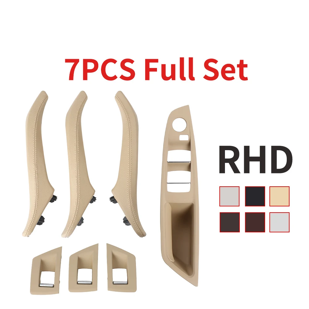 Right-Handle-Drivering-Interior-Door-Pull-Leather-Handle-Armrest-Panel ...