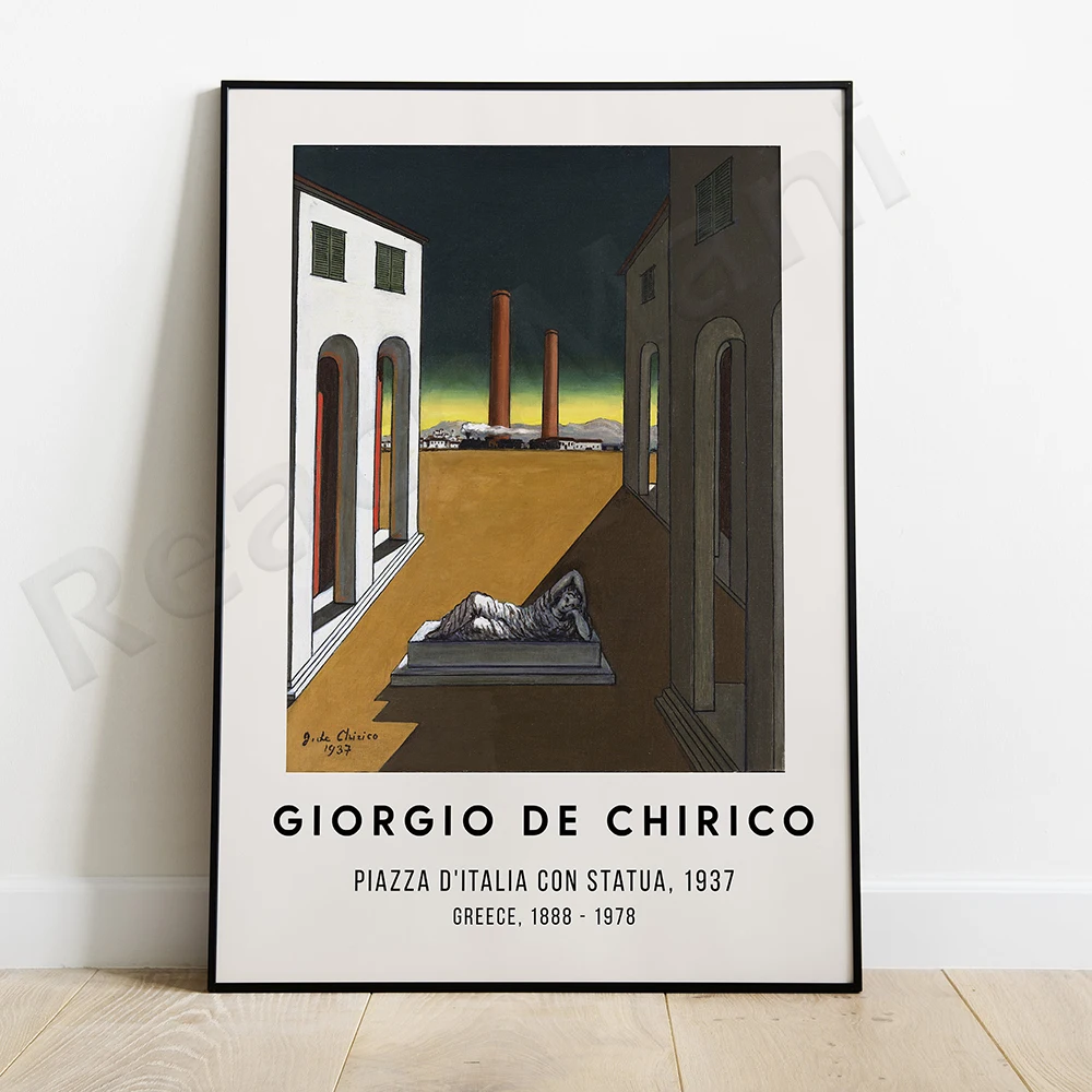 Giorgio De Chirico Melancholy And Mystery Of A Street