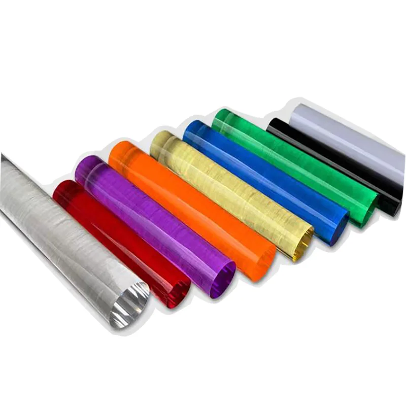 Coloured-Tinted-Extruded-Clear-Transparent-Acrylic-Round-Rod-Plexiglass ...