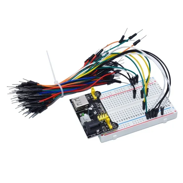 Prototype Board With Power Rails Mb102 Breadboard Power Supply Module 3 ...