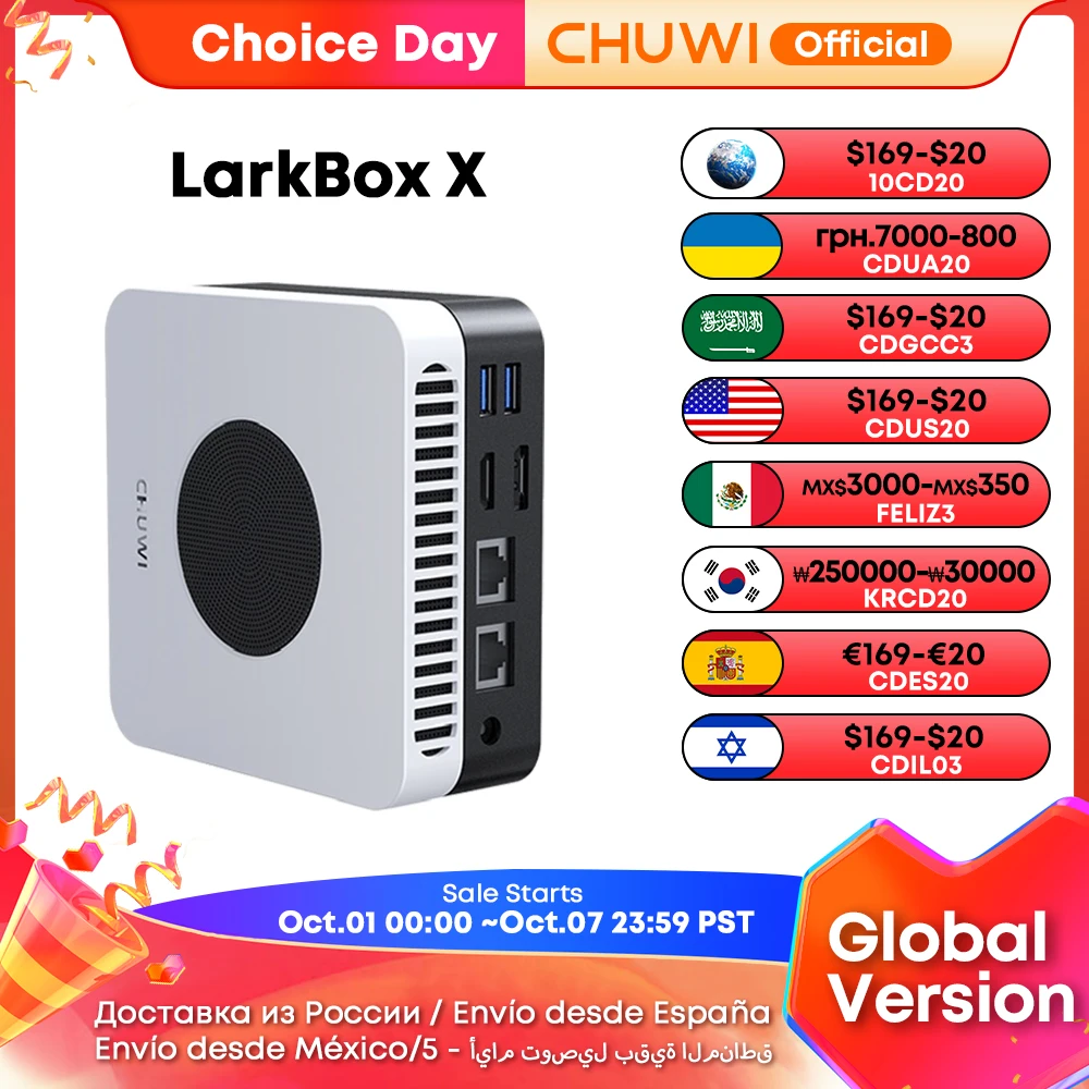 CHUWI-LarkBox-X-Mini-PC-Intel-N100-Game-PC-UHD-Graphics-for-12th-Gen ...