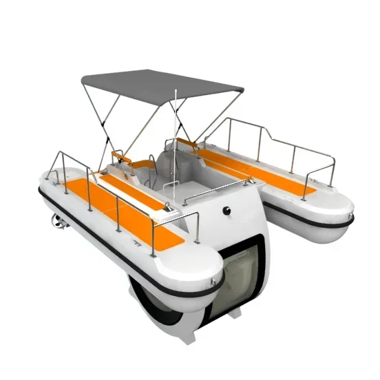 Kinocean's newly developed underwater view aluminum submarine hybrid ...