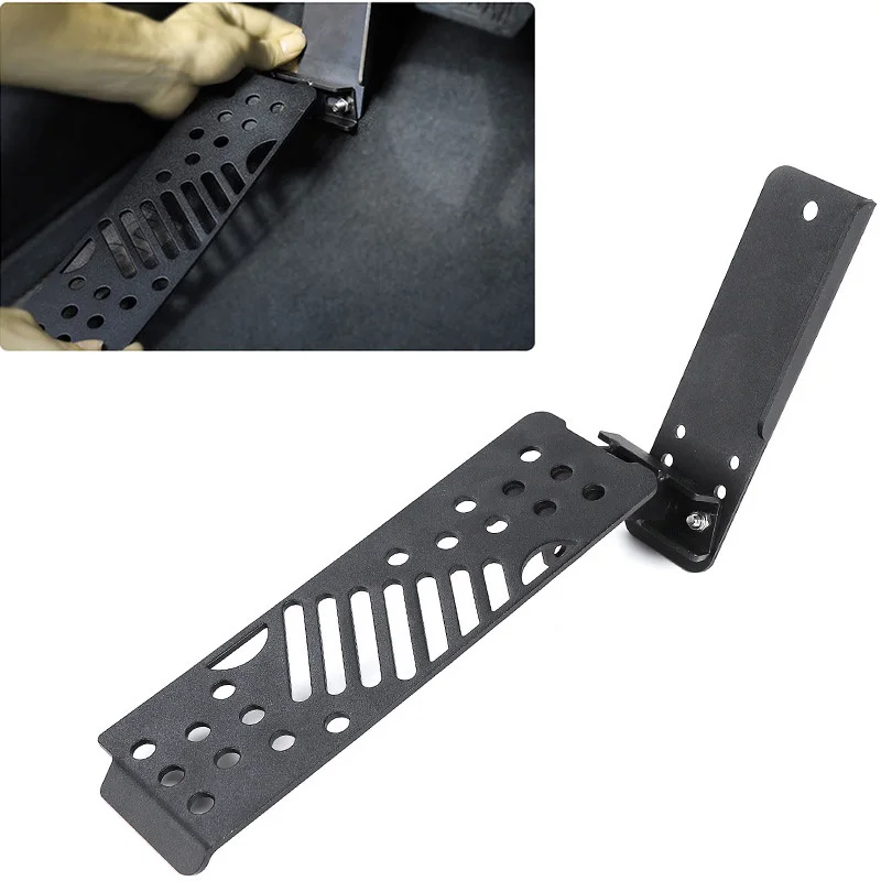 Driver-Left-Foot-Rest-Pedal-Black-Aluminum-For-Jeep-Wrangler-JL-JLU ...