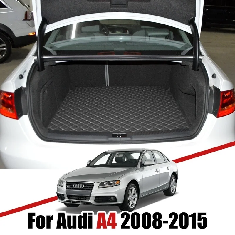 Waterproof-Leather-Car-Trunk-Storage-Cover-Pad-Cargo-Tray-Rear-Floor ...