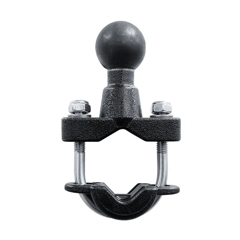 Motorcycle-Bicycle-Handlebar-Ram-Mount-Base-with-1-Inch-Ball-Mount-Rail ...