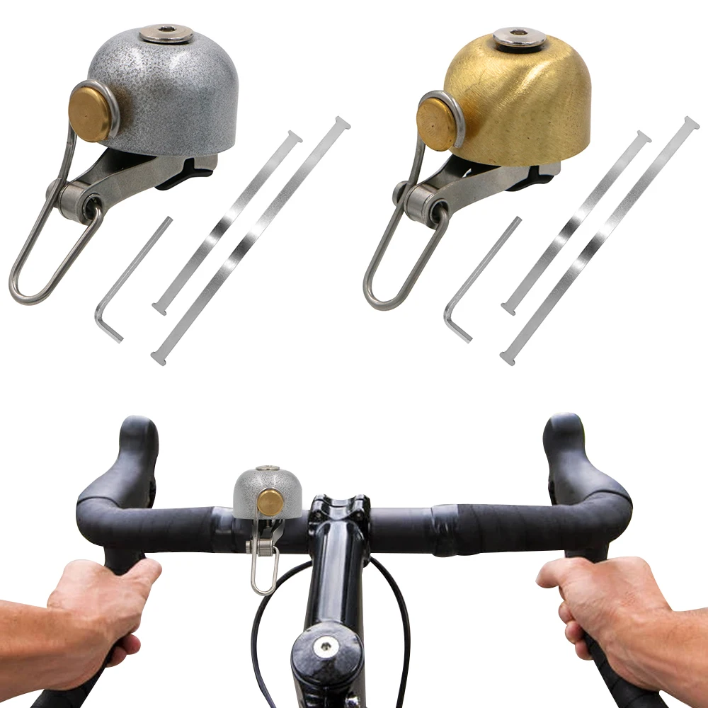 Retro-Bicycle-Bell-Ring-Bike-Handlebar-Bell-Horn-Crisp-Loud-Sound-Steel ...