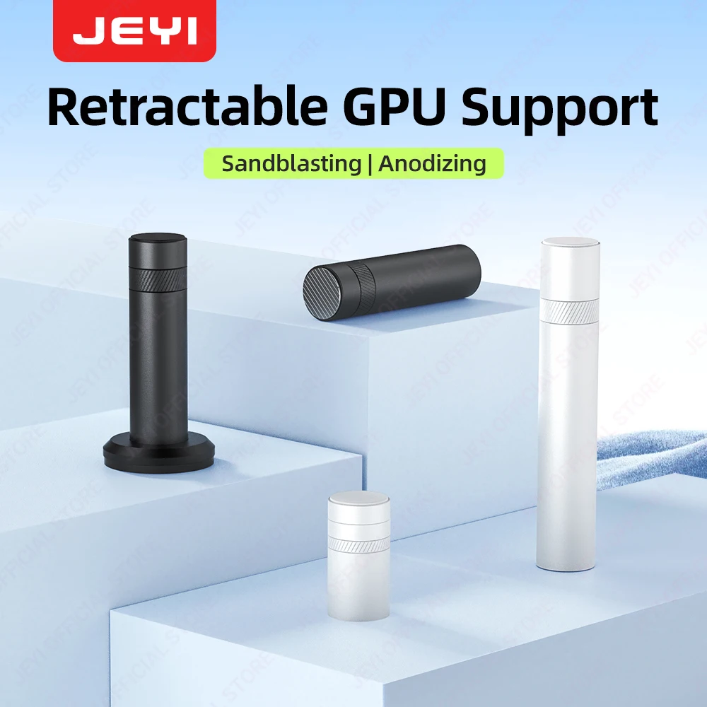 JEYI GPU Support Bracket - Heavy Duty 5-8kg VGA Holder for Desktop PC ...