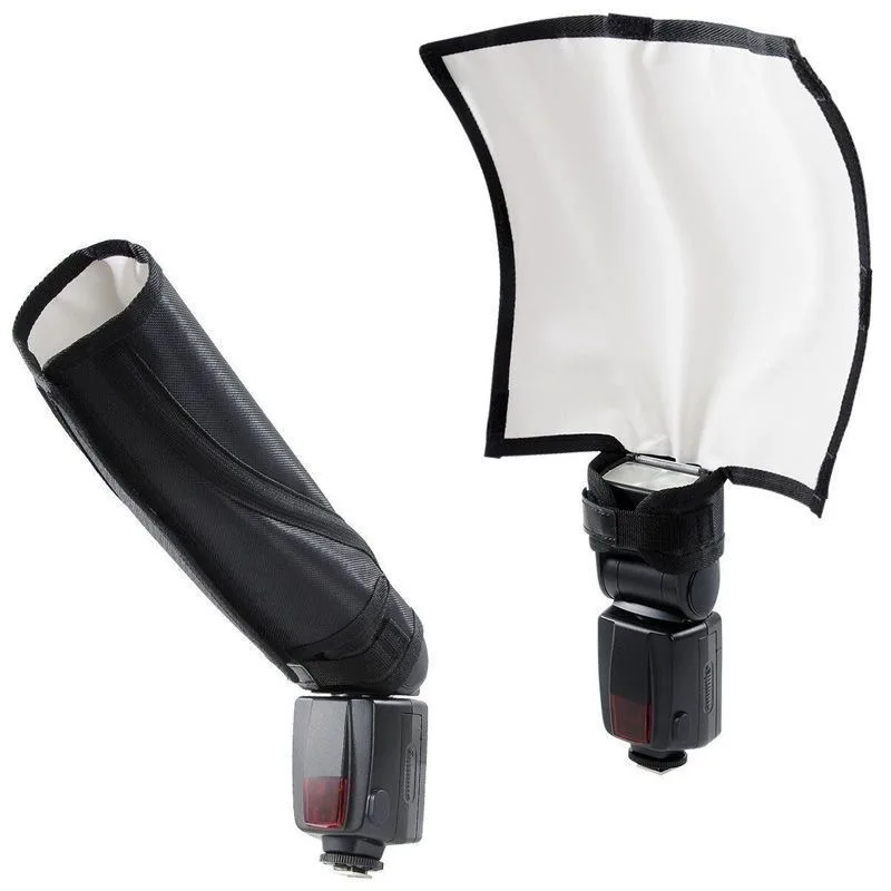 Universal-Photo-Flash-Light-Foldable-Reflector-Snoot-beam-Softbox ...