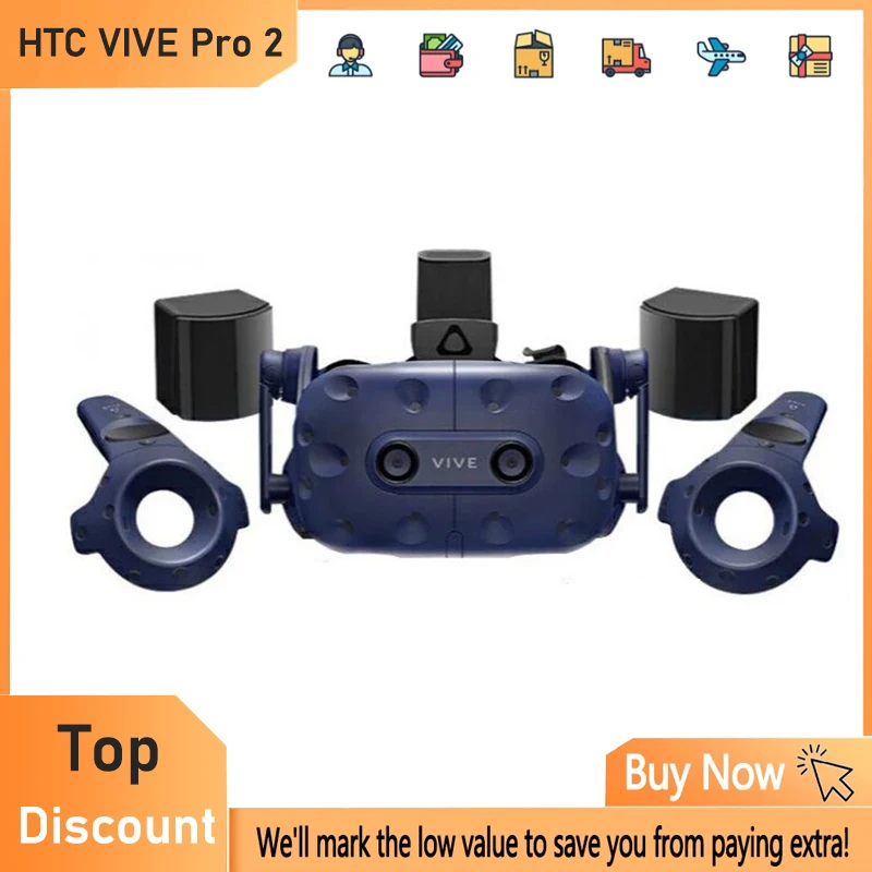 Smart-VR-Glasses-HTC-VIVE-Pro-Pro-2-Virtual-Reality-VR-Headset-PC ...