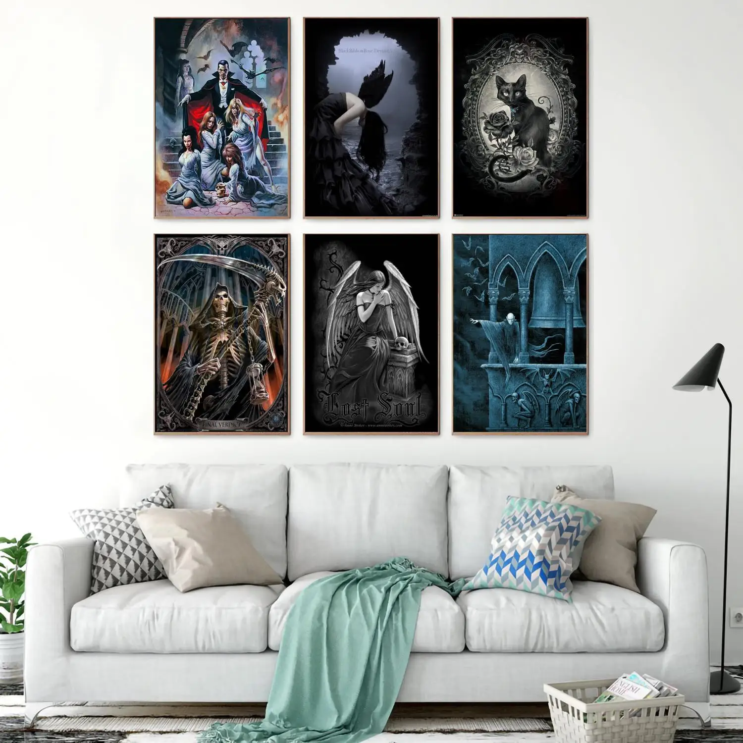 Modern Gothic Paintings