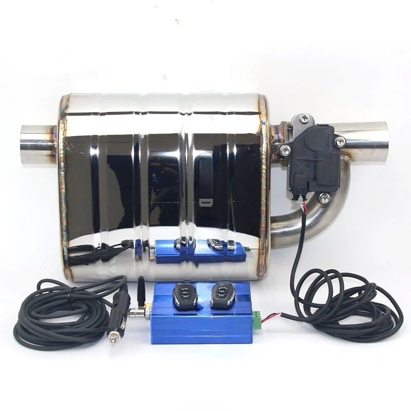 Universal-Exhaust-Muffler-Electric-Muffler-51-63-70-76mm-Valve-Silencer ...