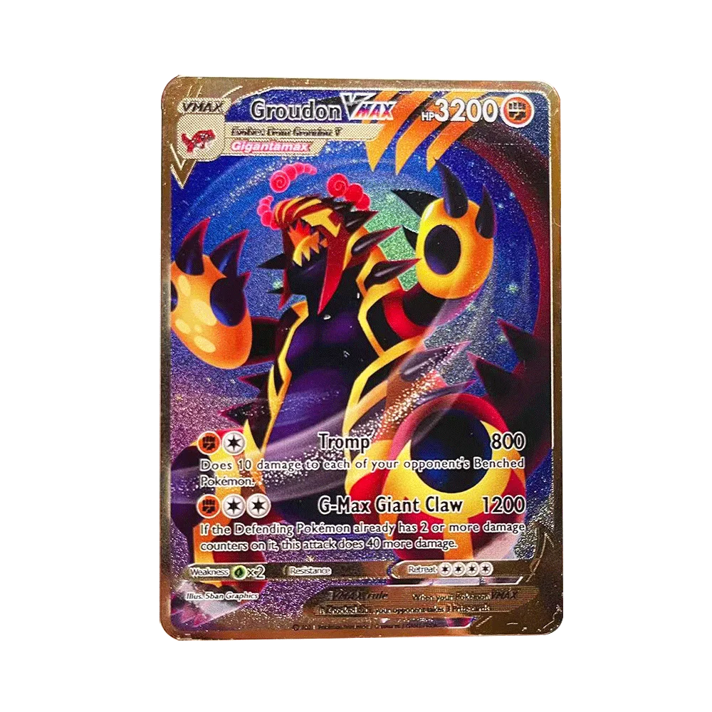 Mega Groudon Card