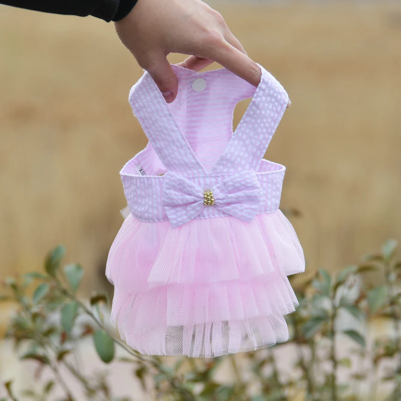 Vestido de boda para perro y gato, ropa de verano para perro, falda ...