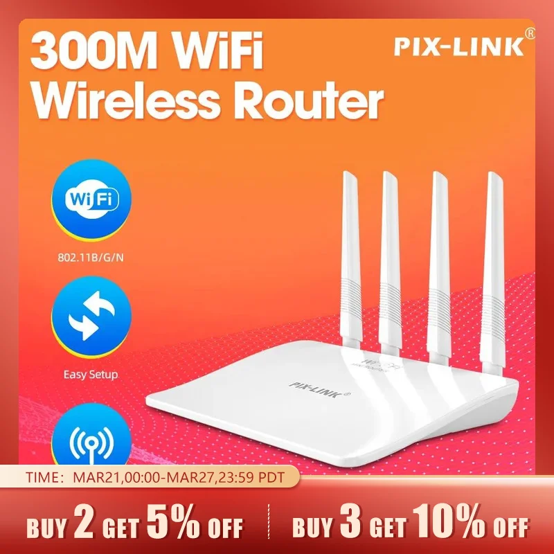 PIX-LINK-WR21Q-300Mbps-Wireless-N-Router-Internet-Mini-Wireless ...