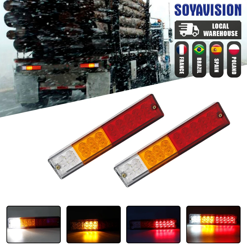 12V-20-LED-Truck-Trailer-Rear-Tail-Light-Turn-Signal-Indicator-Reverse ...