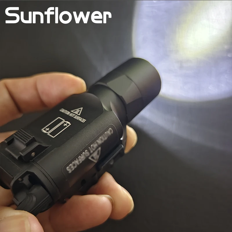X300U X300 Tactical Flashlight White LED 600 Lumens Pistol Weapon ...