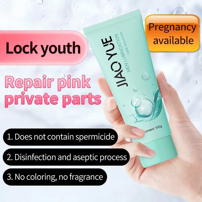 100mL Sex Lubricant Cream Transparent Sex Anal Lubricant Water Based ...