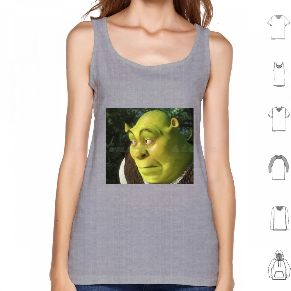 Shrek-Meme-Tank-Tops-Vest-Sleeveless-Shrek-Meme-Png-Shrek-Face-Shrek ...