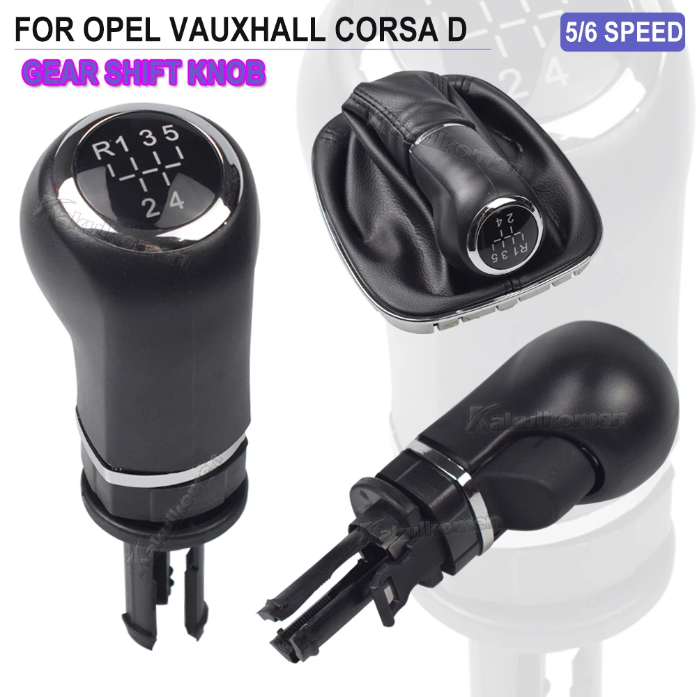 Car-styling Manual Gear Stick Shift Lever Stick Knob With Leather Boot ...