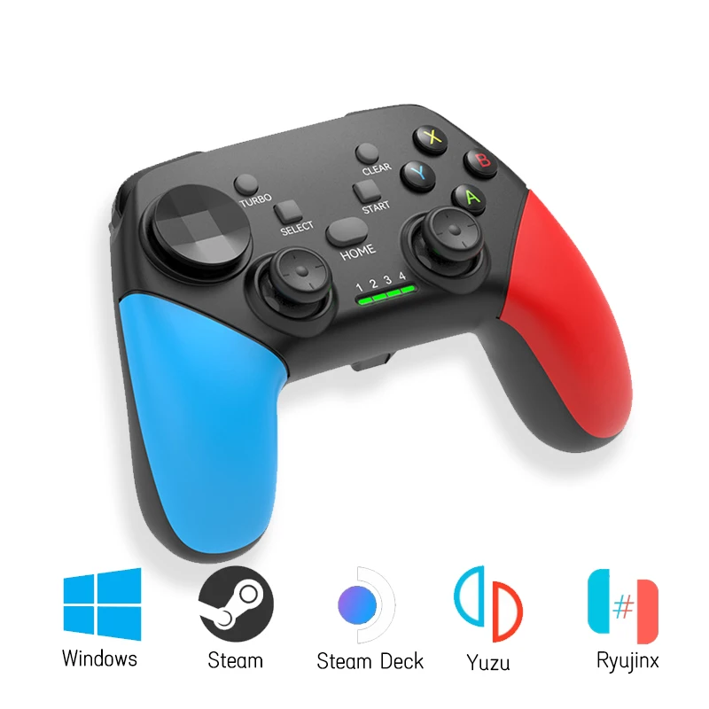 Blanc avec tout - Manette de jeu sans fil Bluetooth pour PC, manette de ...