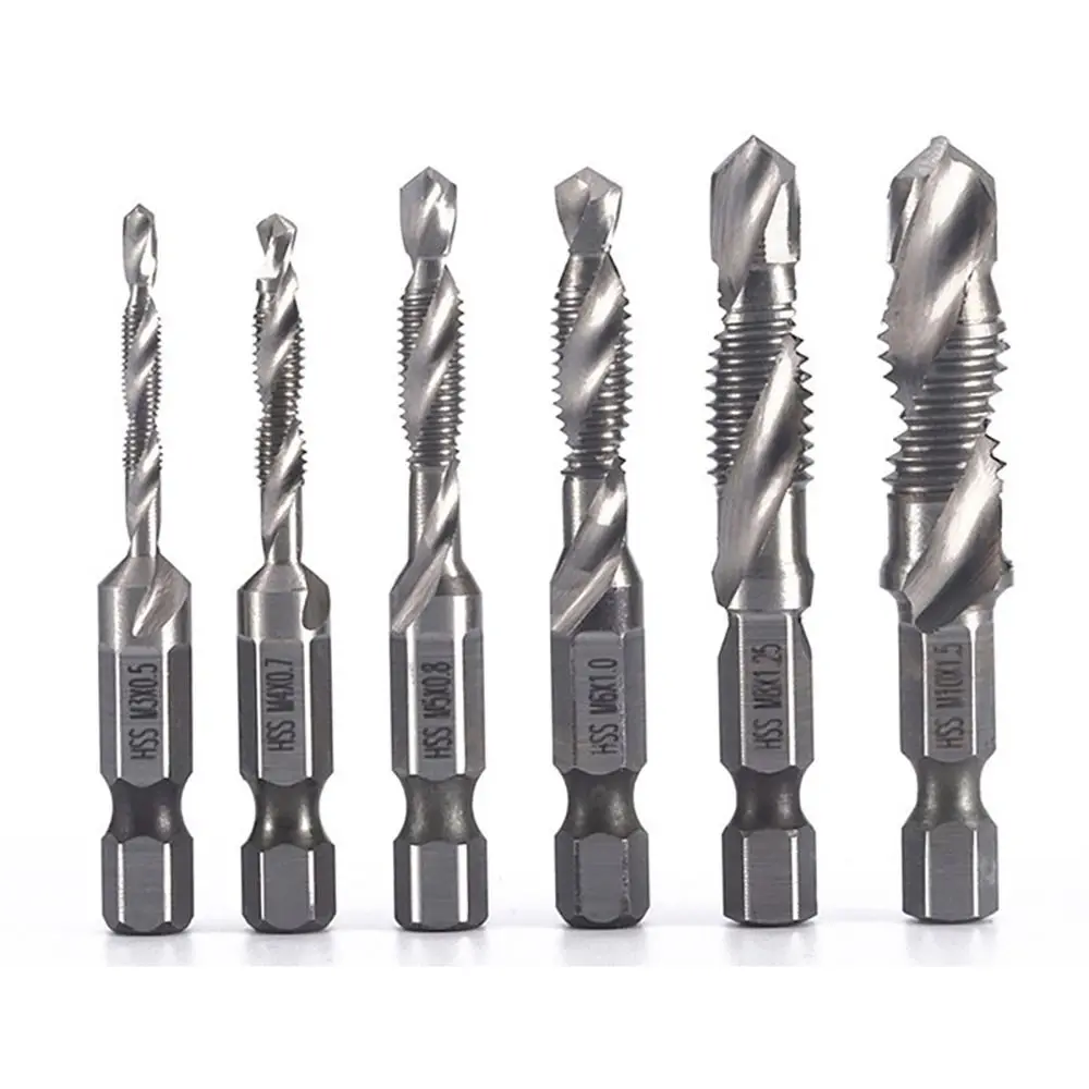Drilling-Tools-Tap-Drill-Bits-HSS-Screw-Machine-Shank-Tap-Drill-Bits ...